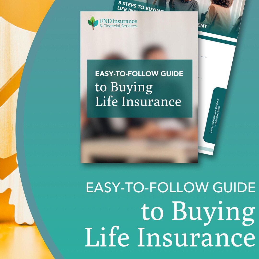 Life Insurance Guide: 5-step Easy-to-follow Guide (PDF Download) - Etsy
