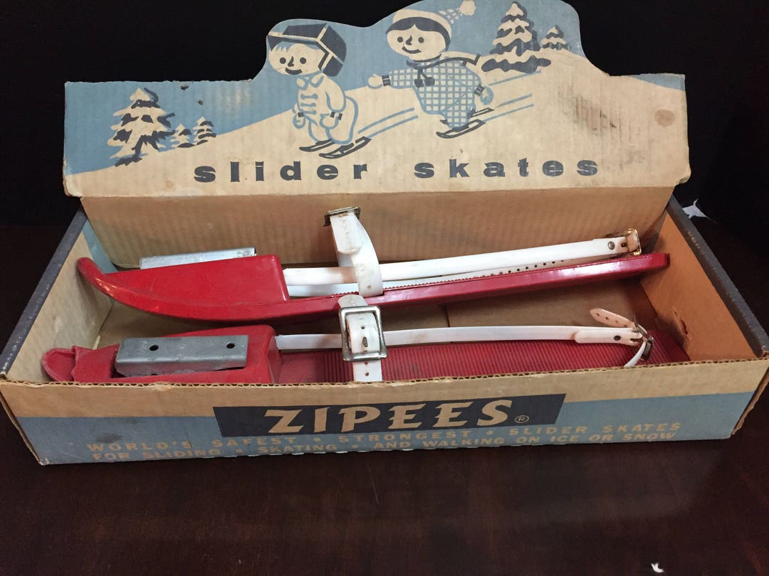 Patines De Slider Zipees Antiguos 1957 - Etsy España