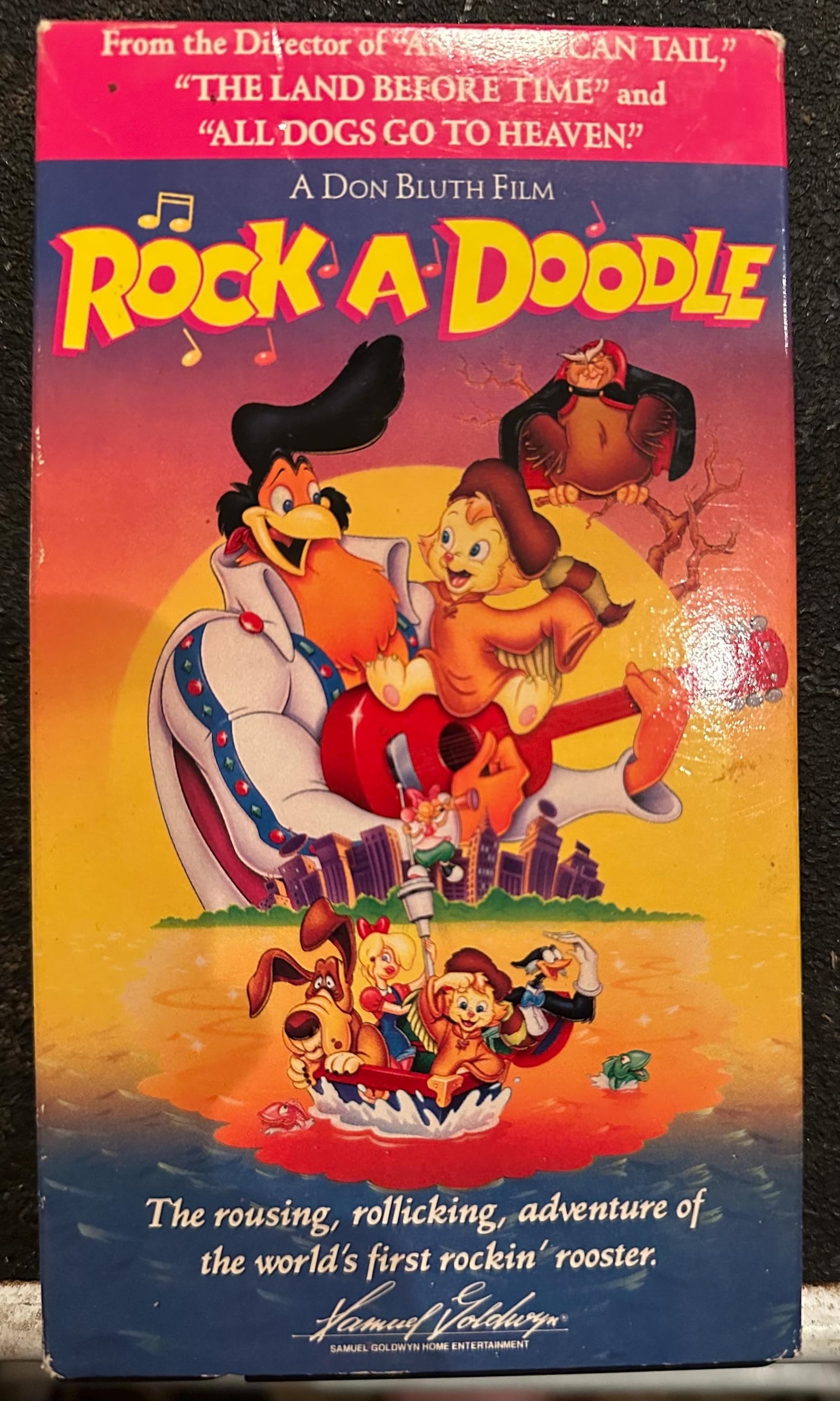 MOVIE: Rock A Doodle. VHS - Etsy