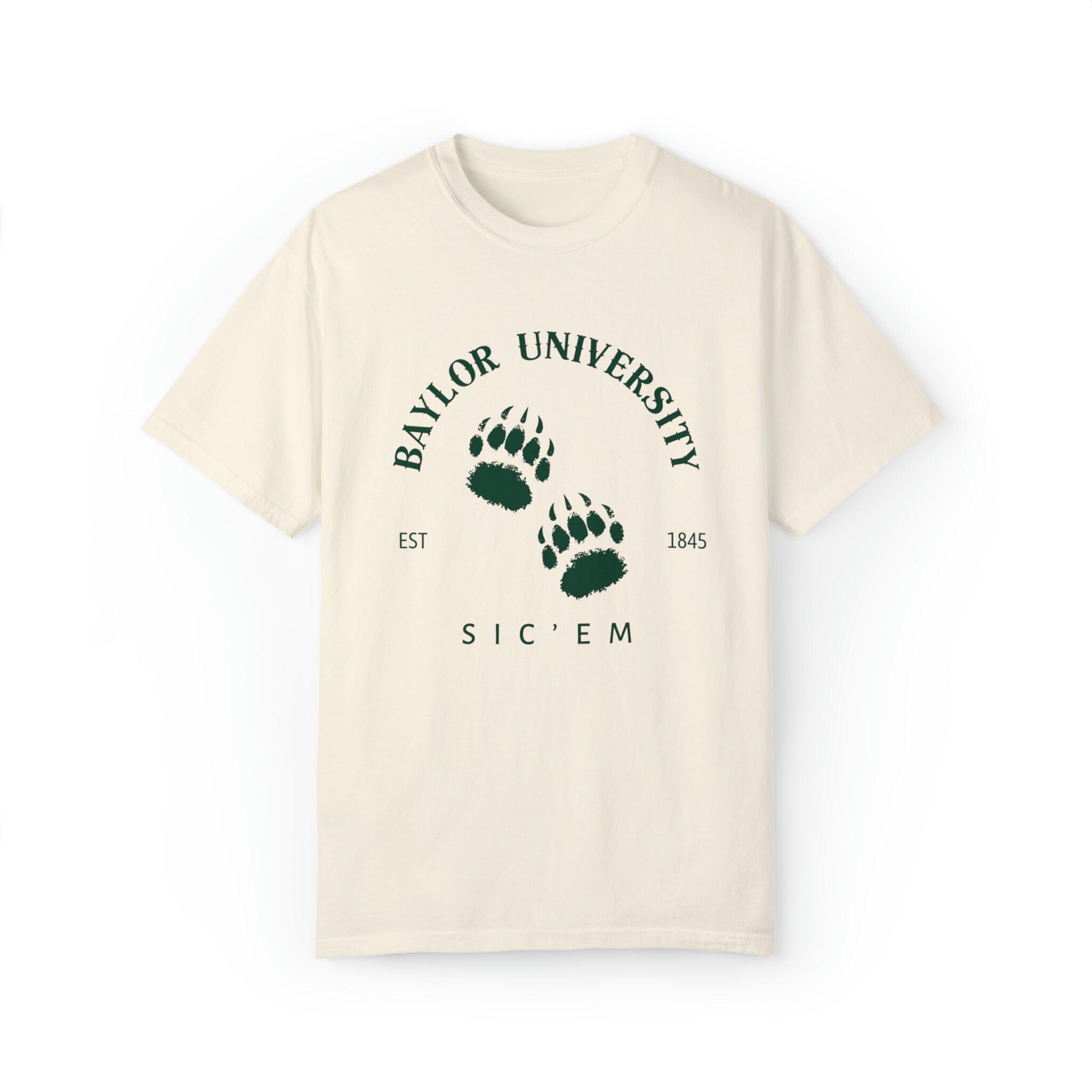 Baylor Sic 'em Bear Paw Shirt - Roaring Team Spirit - Oversized Tee for ...