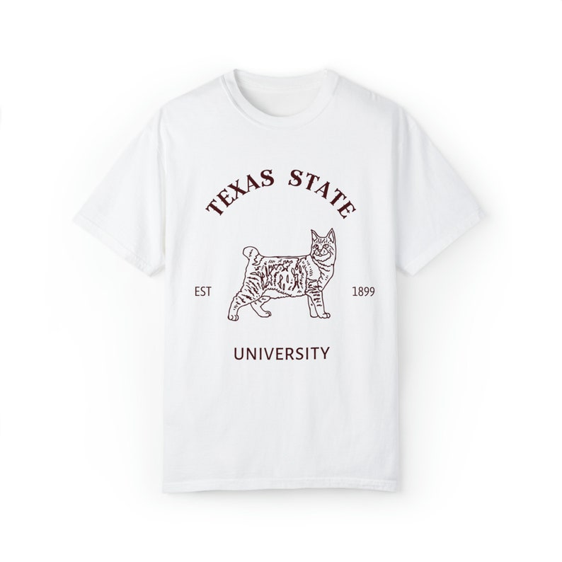 Texas State Bobcat Pride Shirt - Roar With Bobcat Spirit - Oversized Game Day Tee - Etsy