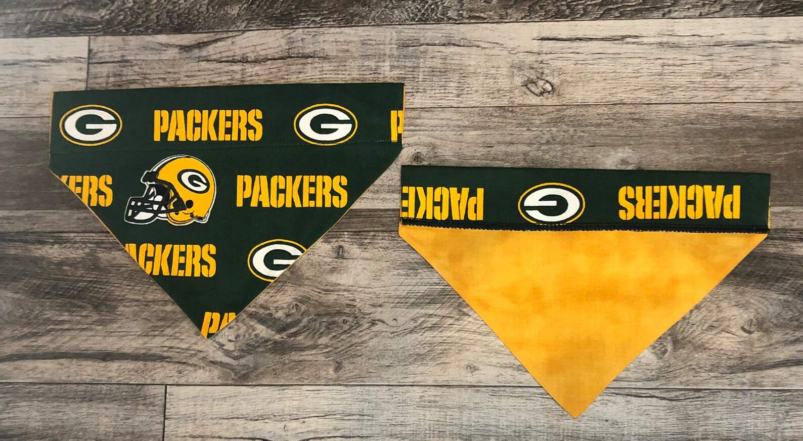 Green Bay Packers Over Collar Dog Bandana NFL Pet Scarf - Etsy