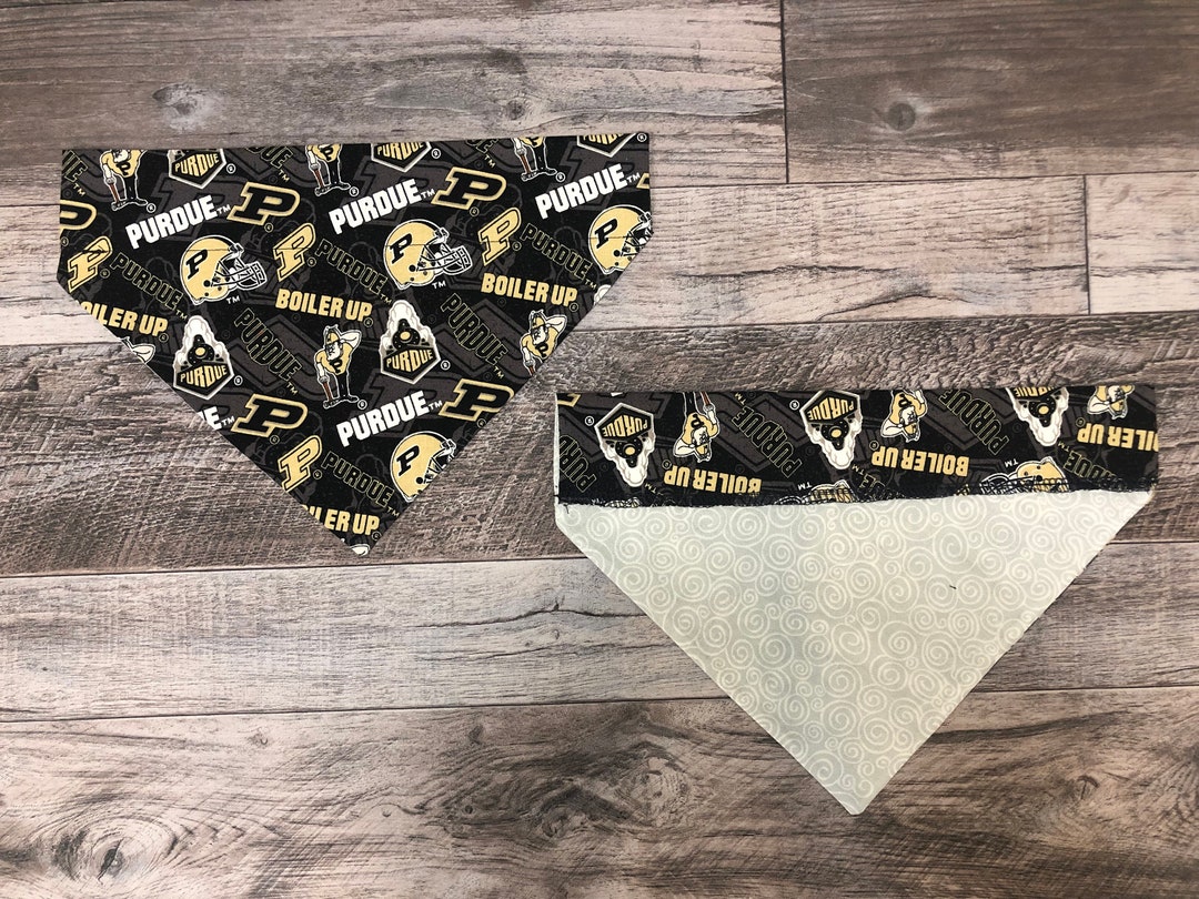 Purdue University Over Collar Dog Bandana, Boilermakers Pet Scarf ...
