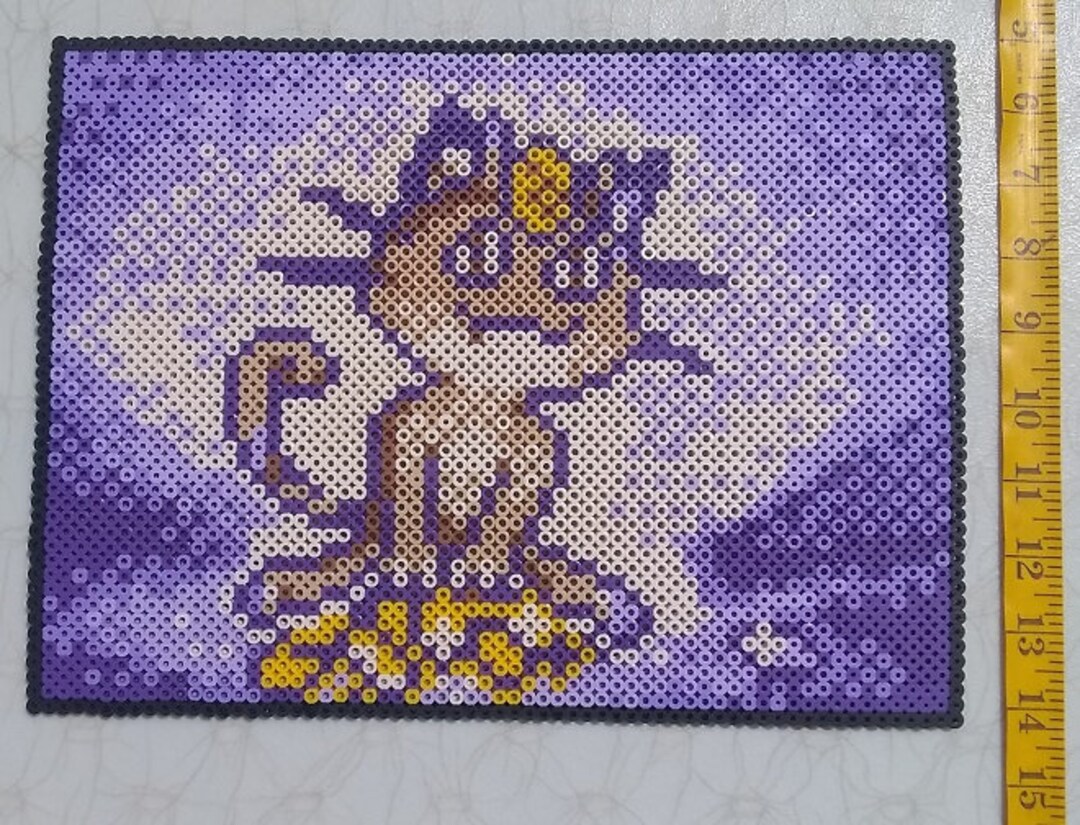 Perler Mural Meowth - Etsy