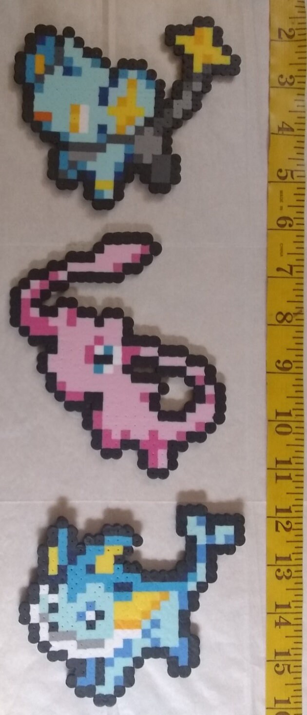 Small Pokemon Perler Sprite Art Round 1 - Etsy