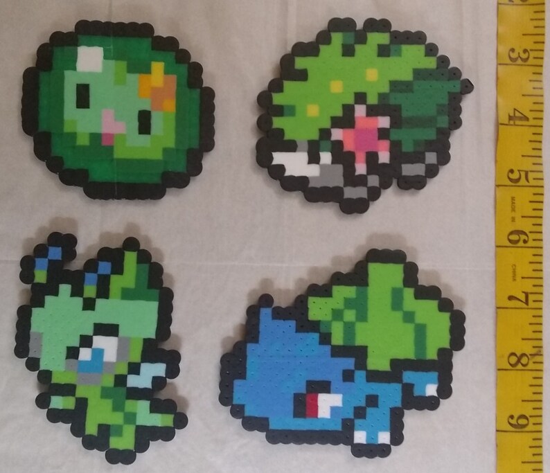 Small Pokemon Perler Sprite Art Round 1 - Etsy