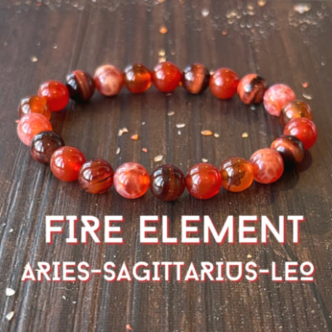 Fire Element Wrist Mala, Five Elements Jewelry, Igniting Our Creativity ...