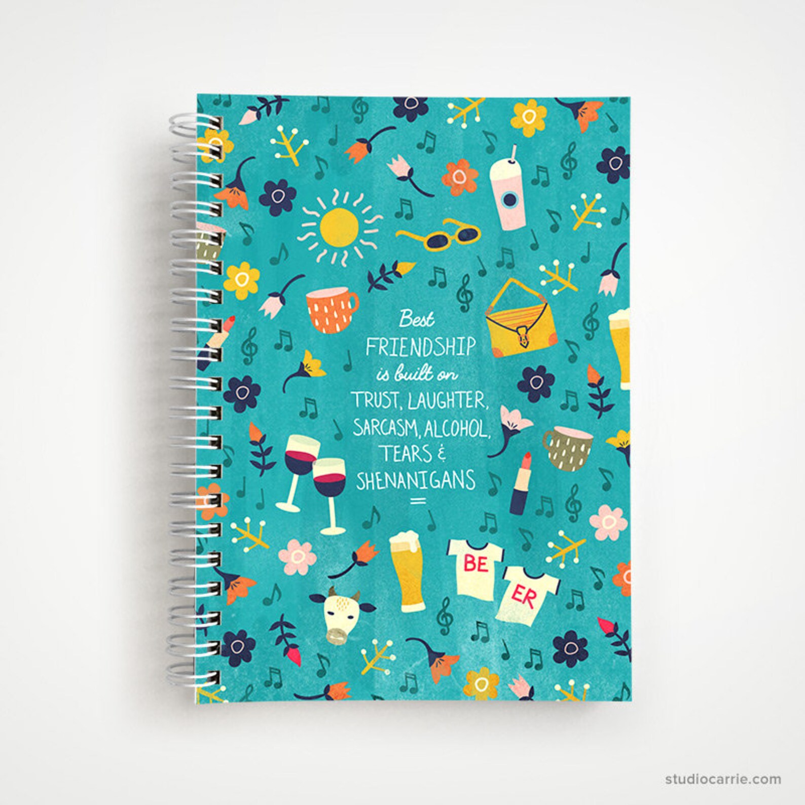 Best Friendship Notebook Best Friend Gift Friendship Gift Fun Gifts for ...