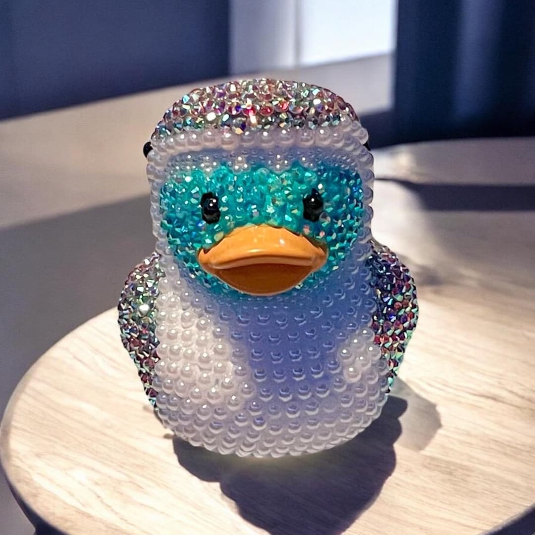 Large Rhinestone Ducks - Etsy
