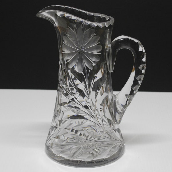 Cut Glass Pitcher - Etsy