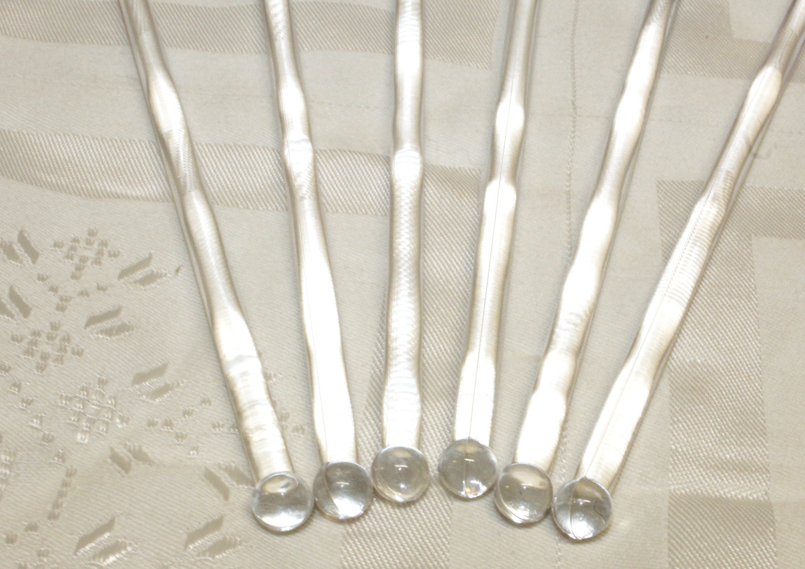 Vintage Set of Acrylic Swizzle Sticks or Cocktail Stir Sticks | Etsy