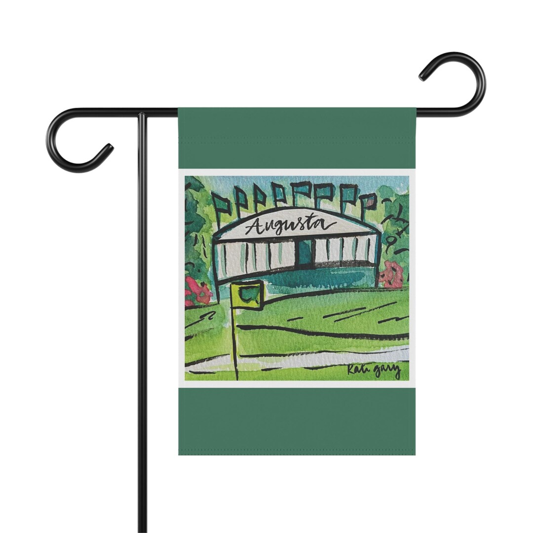 Augusta Scoreboard Garden Flag - Etsy
