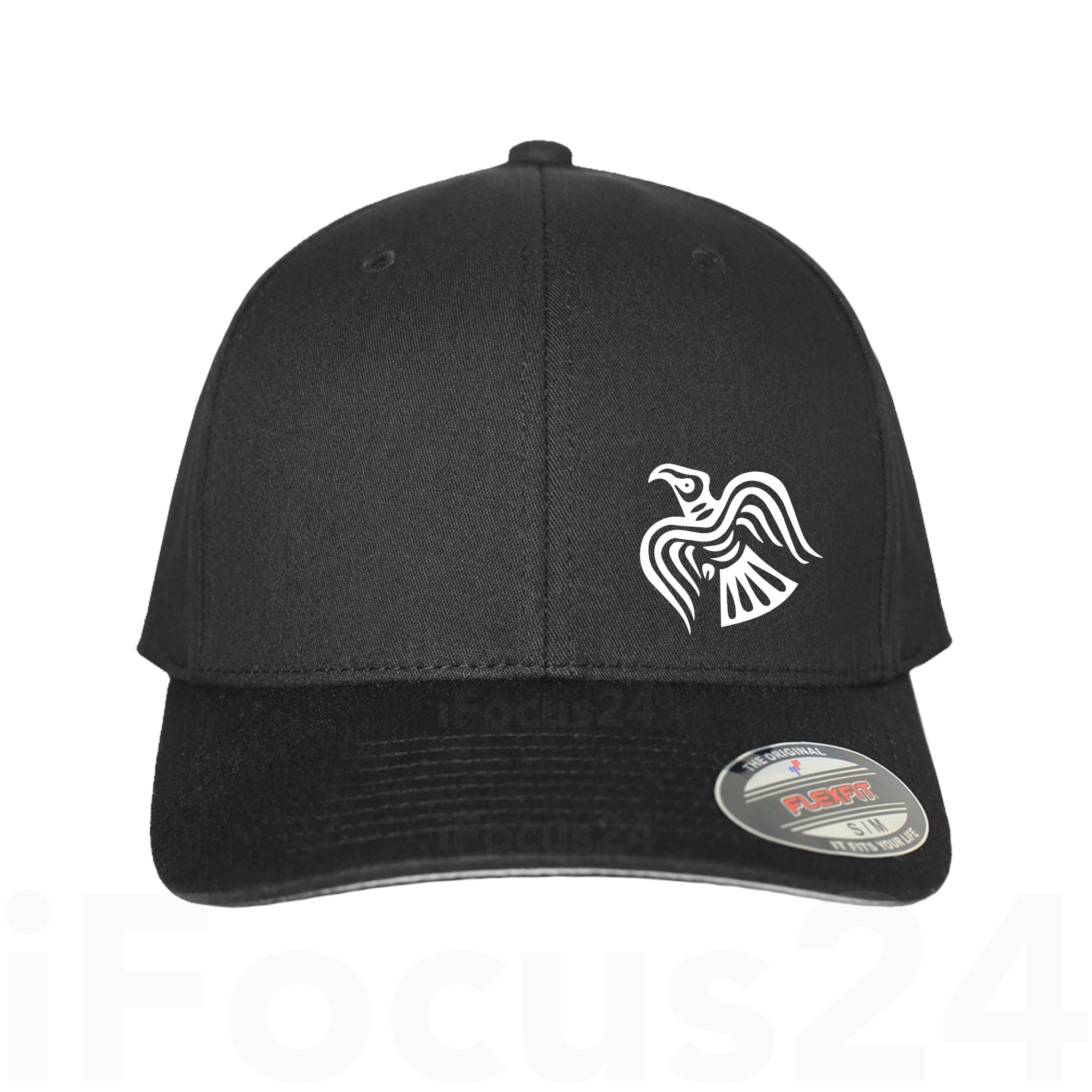 Odins Raven Flex Fit Hat GOD Viking Symbol Military Celtic Norse Cap - Etsy