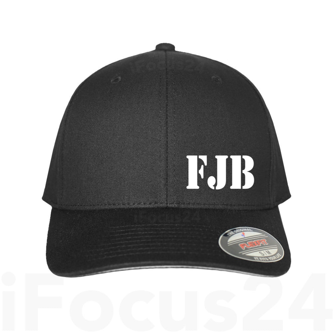 Fjbiden Flexfit Black Hat, FJB Hat, Let's Go Brandon Hat, FU46 Cap - Etsy