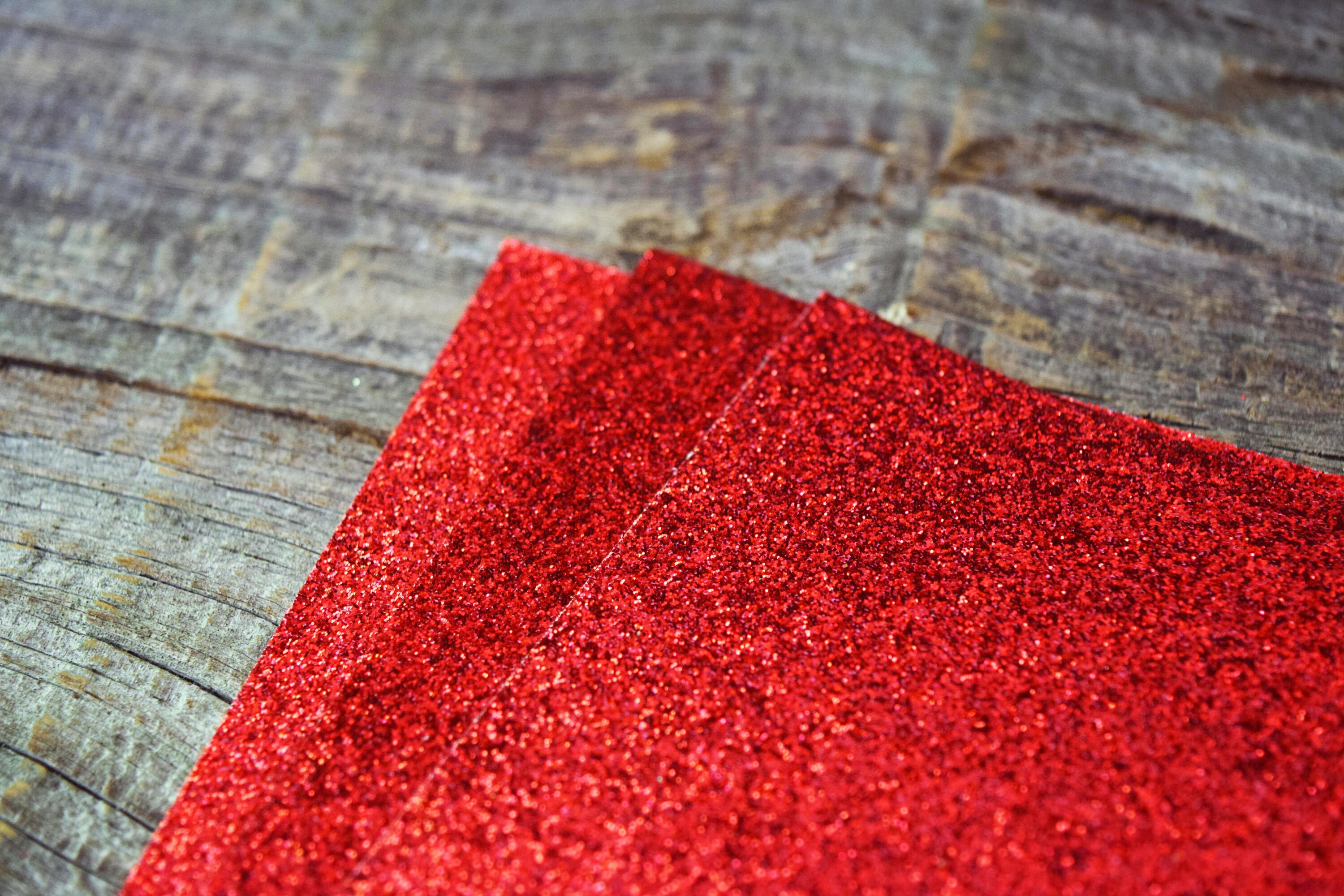 25 Crimson Red Glitter Cardstock Sheets. Ruby Red Wedding - Etsy