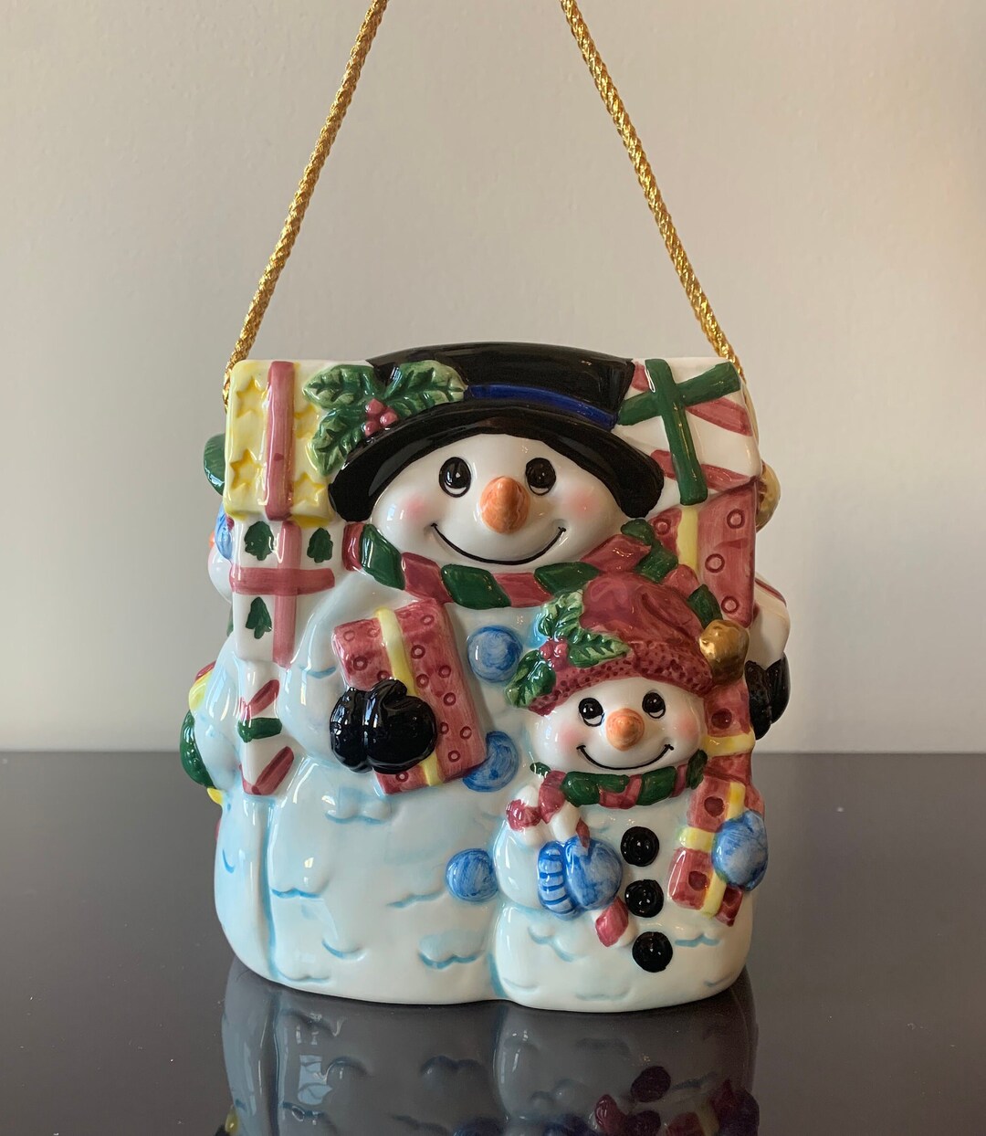 Jay Import Earthward Snowman Family Gift Bag - Etsy
