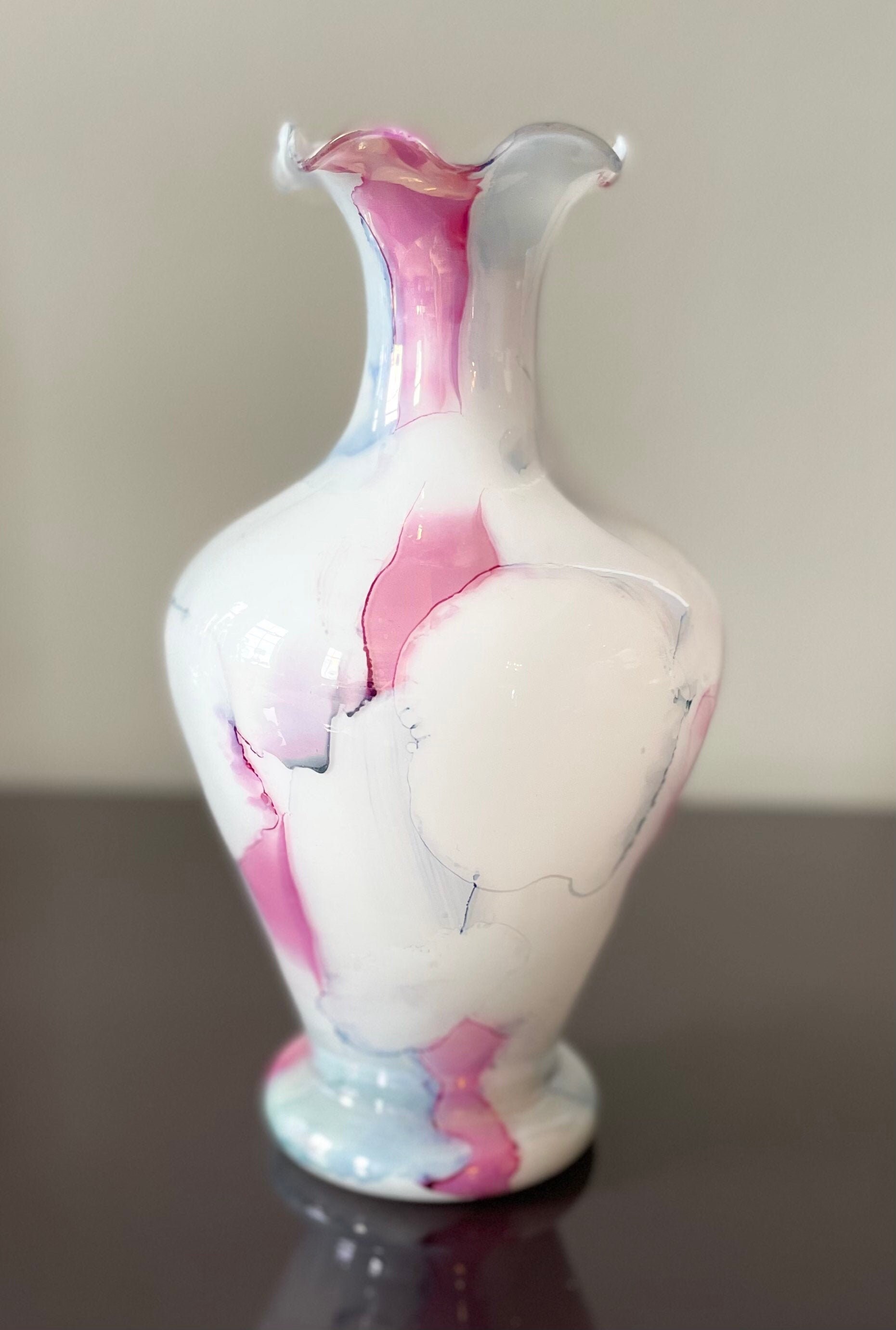 Multi-Colored Vase | Etsy