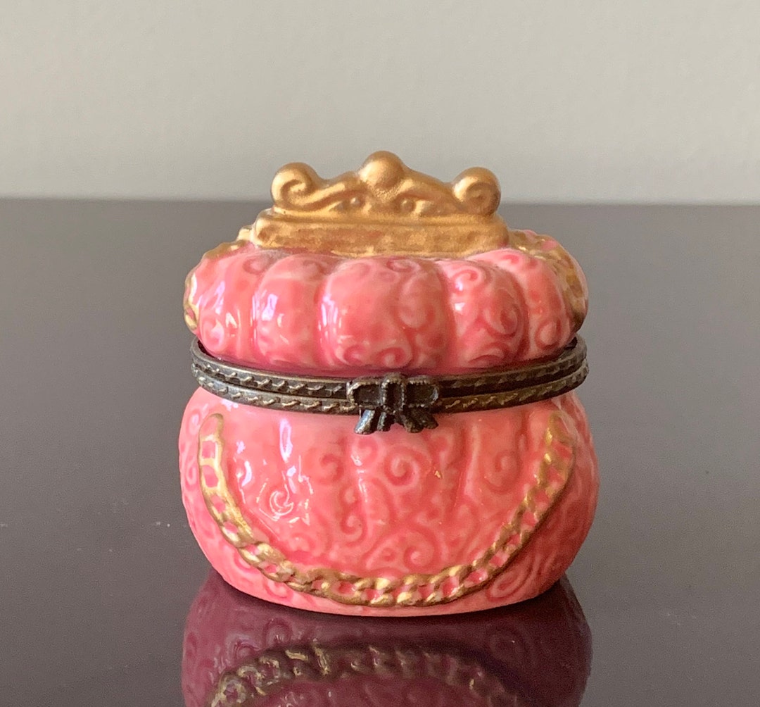Pink Purse Trinket Box - Etsy