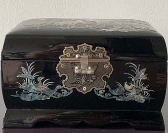Lacquer Jewelry Box | Etsy