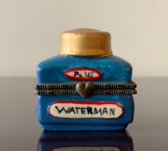 Vintage Waterman Trinket Box - Gem