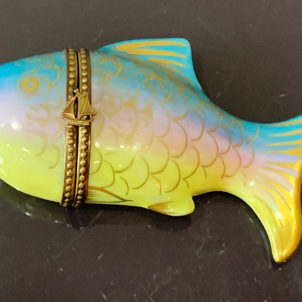 Limoge Trinket Box - Etsy