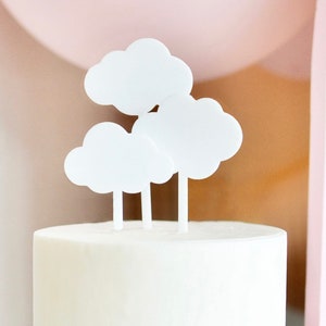 Cloud Cake Topper Cloud Cake Topper Set on Cloud Nine - Etsy