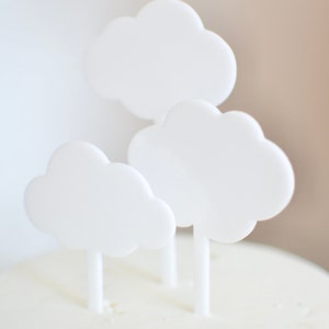 Cloud Cake Topper, Cloud Cake Topper Set, on Cloud Nine Birthday, Cloud ...