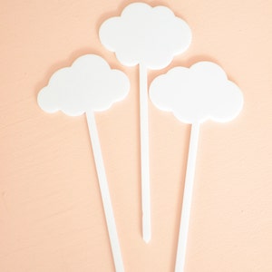 Cloud Cake Topper, Cloud Cake Topper Set, on Cloud Nine Birthday, Cloud ...