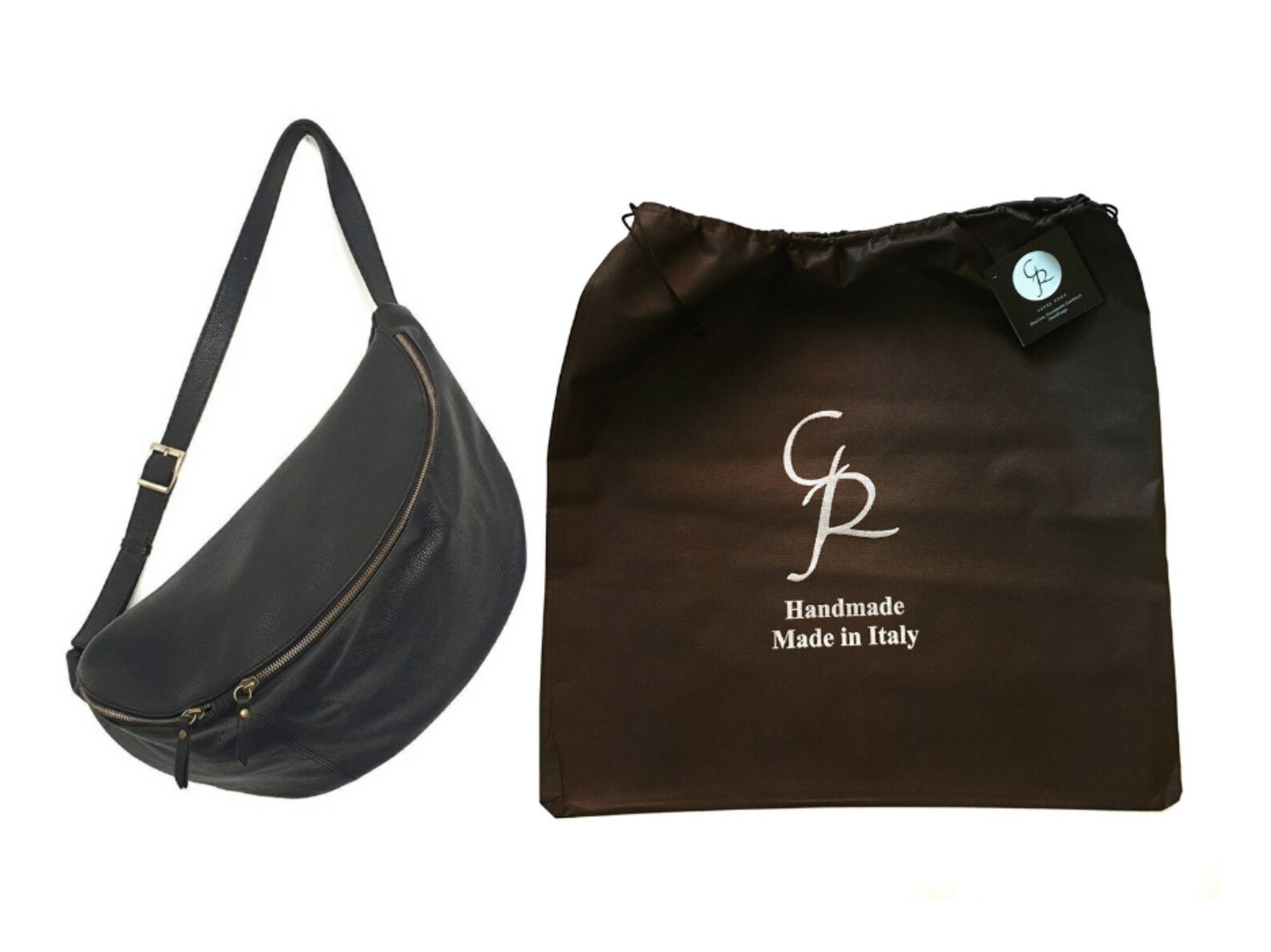 Leather Bum Bag Women's Oversized Fanny Pack Leather Hip - Etsy