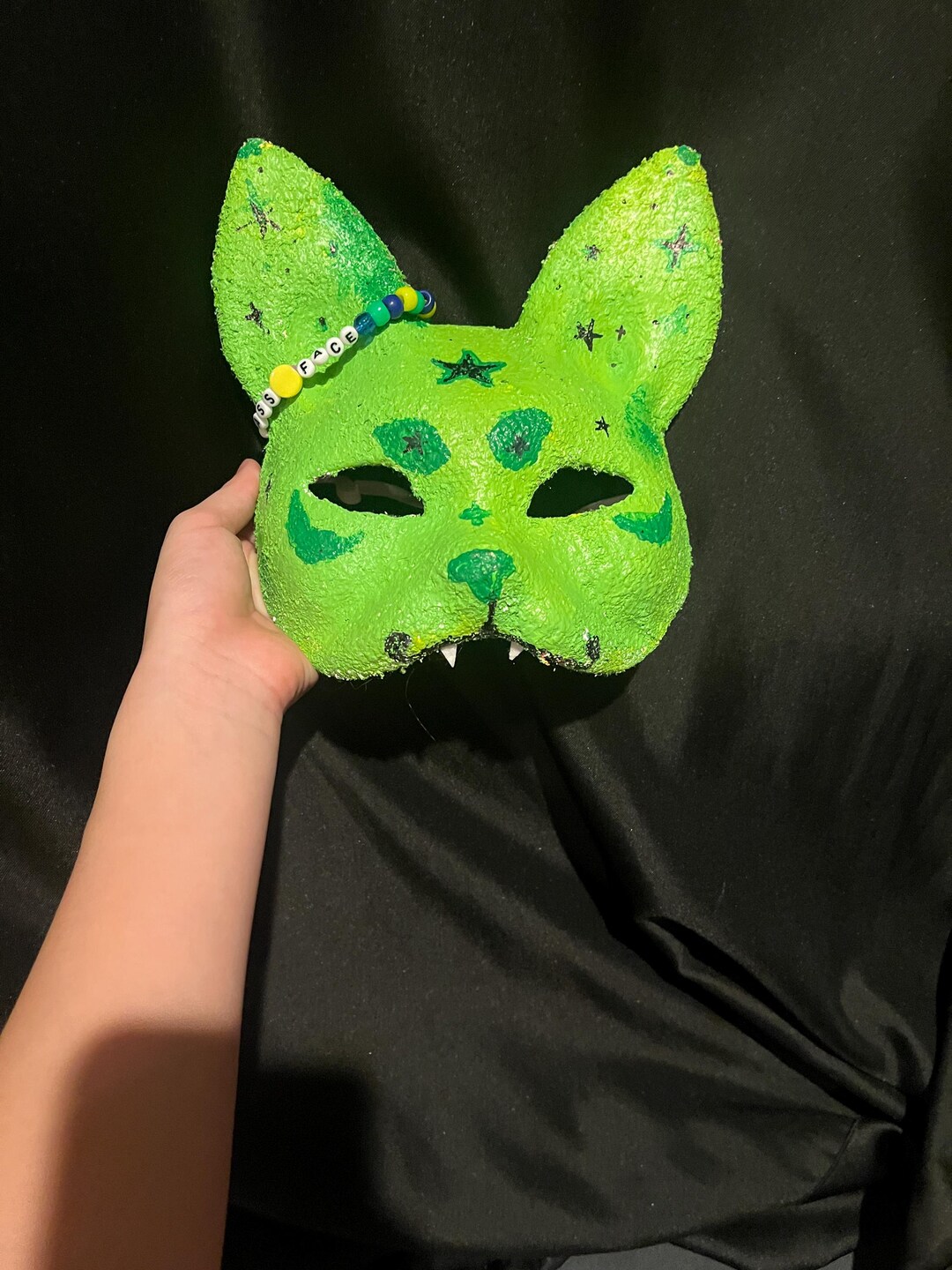 Cute Alien Cat Therian Mask (not Soft Texture) - Etsy