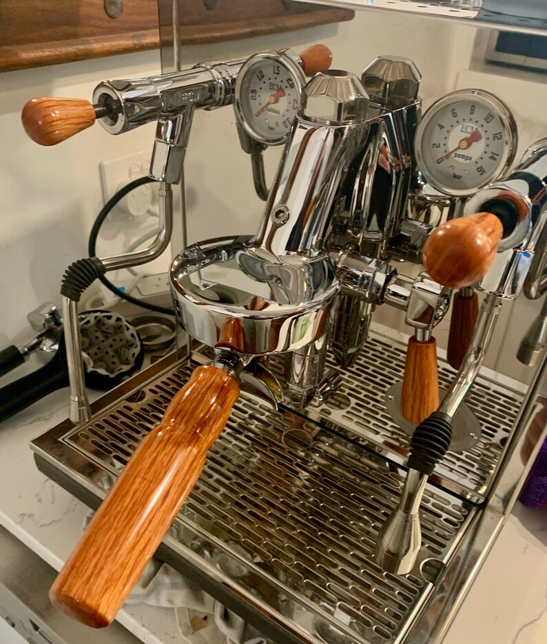 ECM Hardwood Coffee Parts Set - Etsy