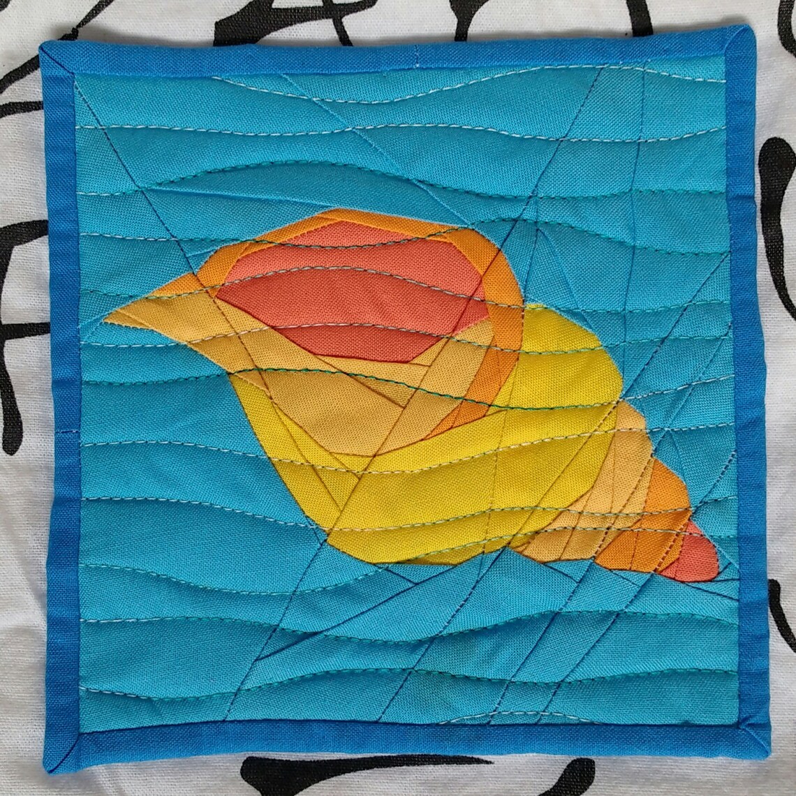 Tulip Sea Shell Foundation Paper Piece (FPP) PDF Sewing Pattern - Etsy