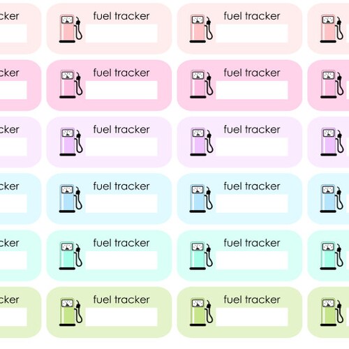 Annual Leave Tracker Set of 48 Stickers Perfect for Any - Etsy