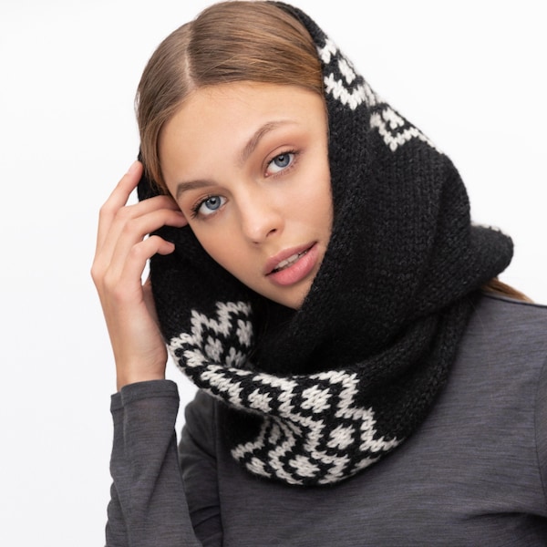 Wool Cowl Scarf - Etsy