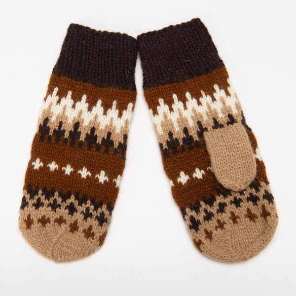 Mens Wool Mittens - Etsy