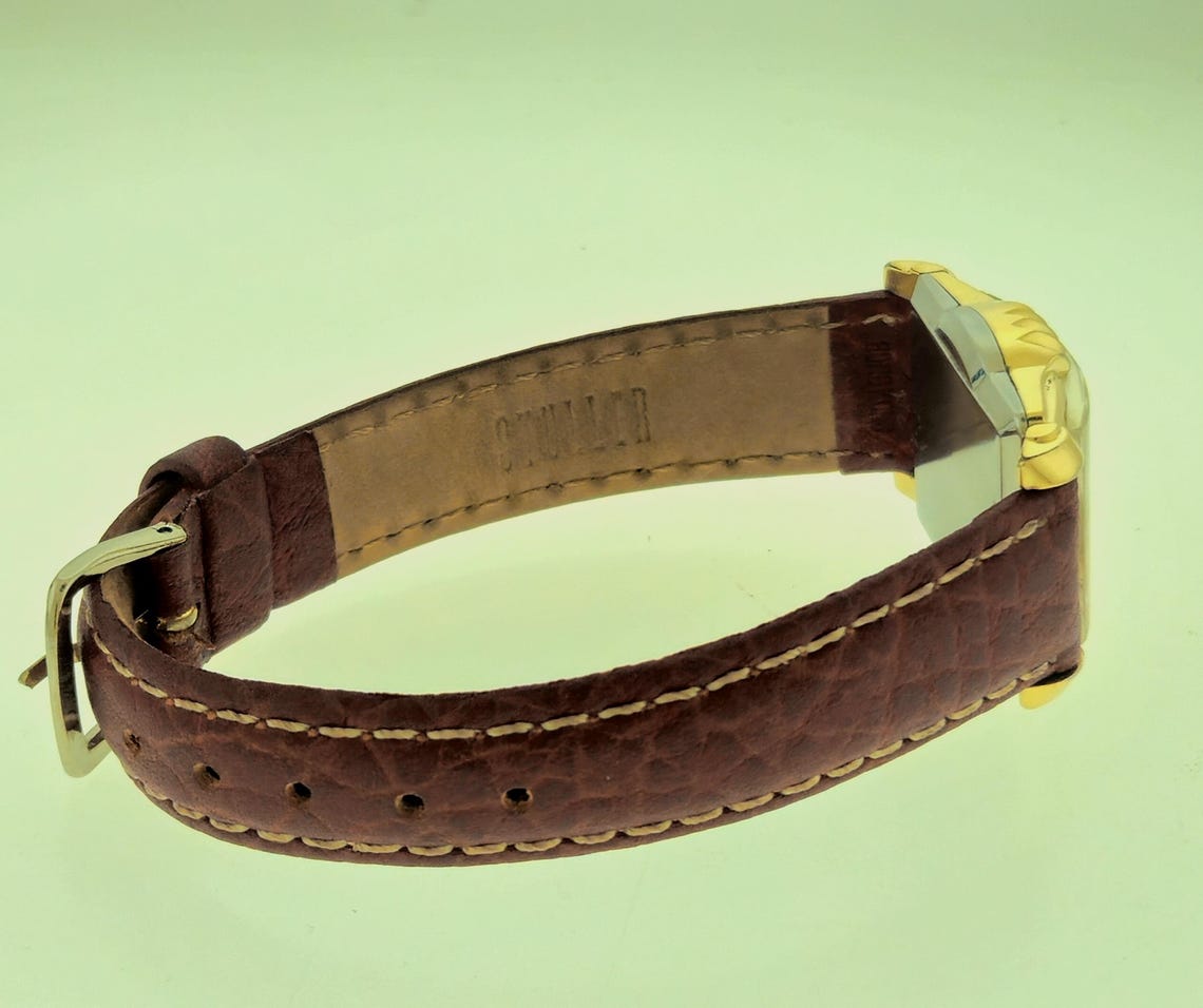 1952 Bulova Mens Watch President Type A Bow Tie Dial 10kt Gold Filled ...