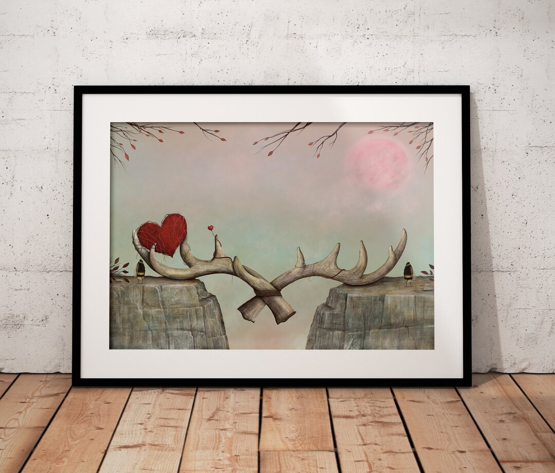 Bee Art, Bee Print, Bumblebee Art, Valentine's Gift, Love Heart, Home ...