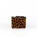 Leopard Print Leather Coin Pouch // Coin Purse, Personalized Wallet ...