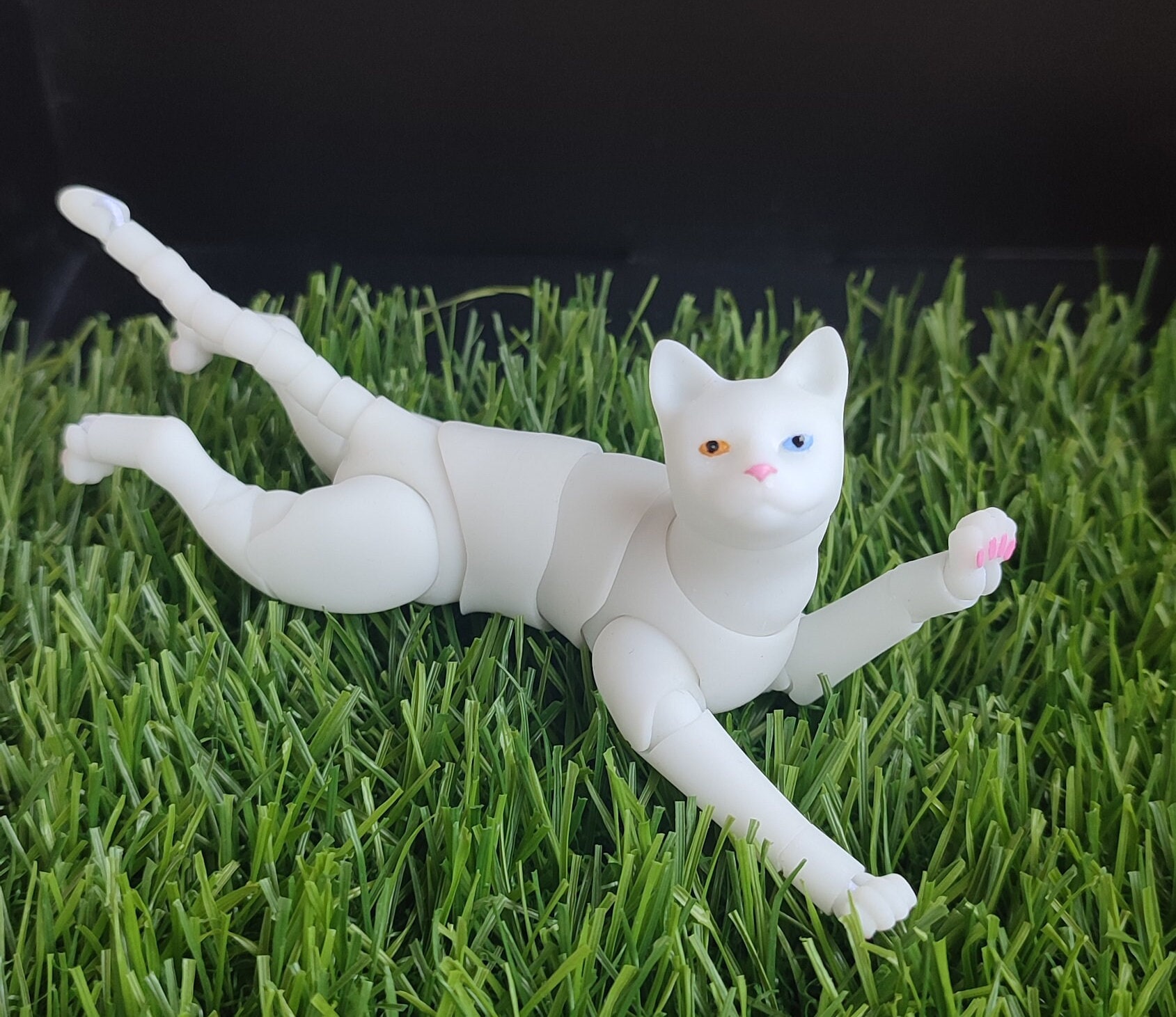 BJD Cat Pets With Ukraine Makeup for Doll - Etsy