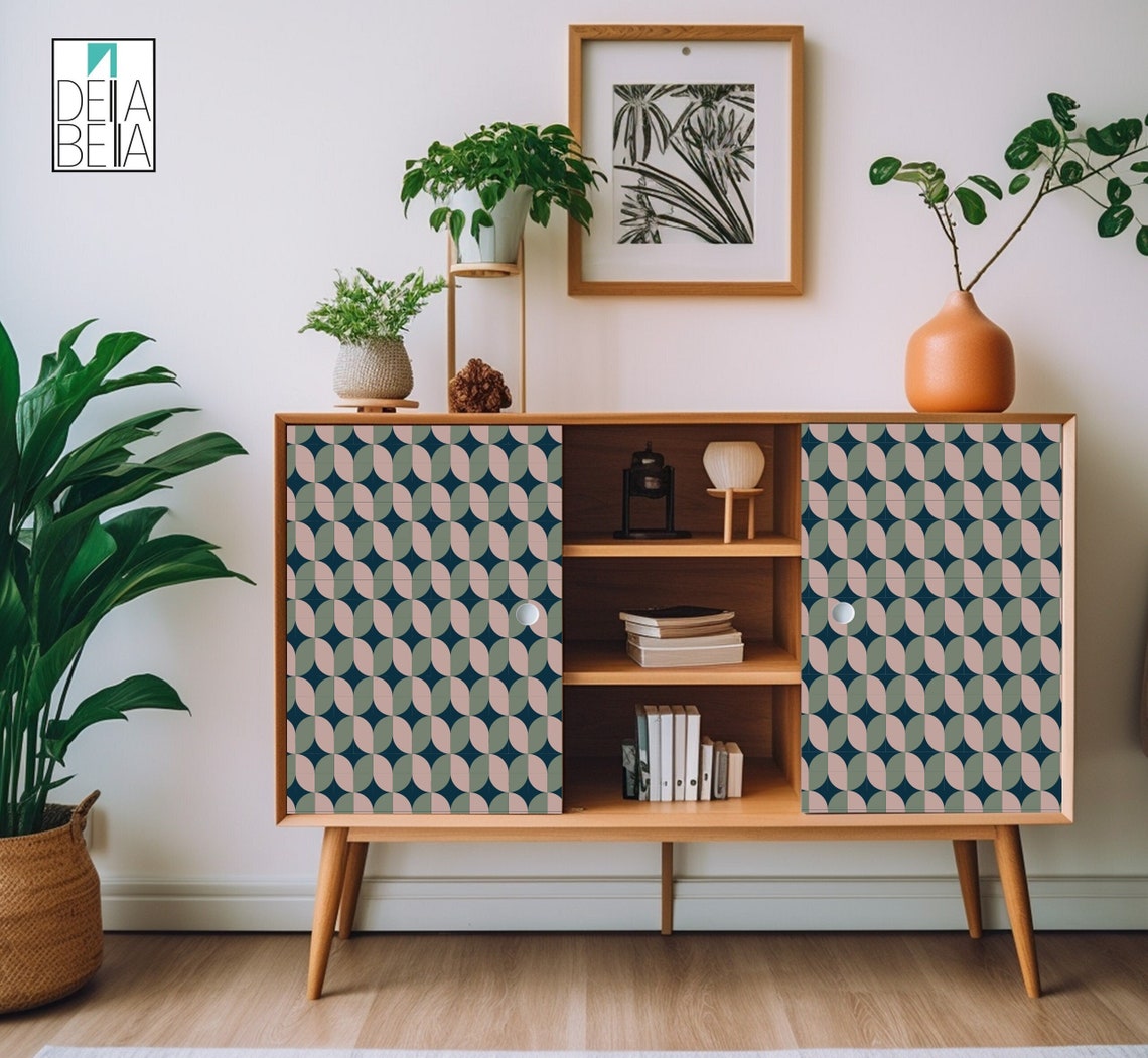 Vinyl Wrapping Wraps for Furniture Kitchen Cabinets Sticky Back Perfect ...