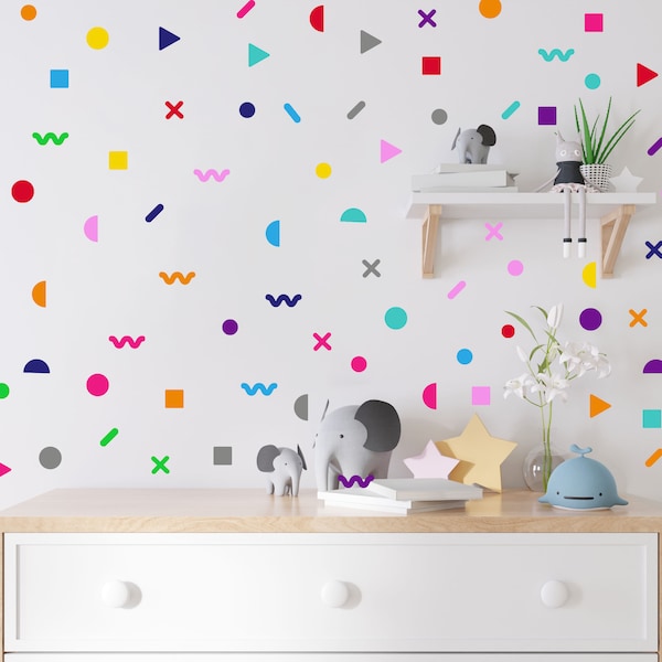 Triangle Wall Decal - Etsy