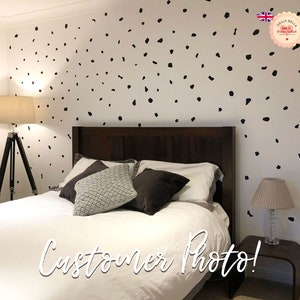 Dalmatian Wall Stickers 320x Dots Polka Dot Wall Decals Hand Drawn ...