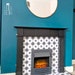 Tiles Astral Estrella Star Vinyl Wrap for Furniture Fire Place Self ...
