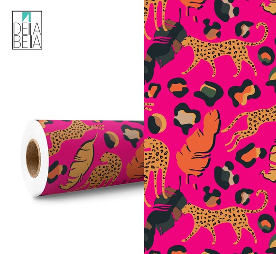 Leopard Vinyl Wrap for Furniture Self Adhesive Film Decal - Etsy UK