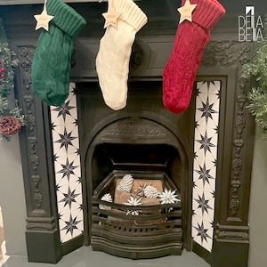 Tiles Astral Estrella Star Vinyl Wrap for Furniture Fire Place Self ...