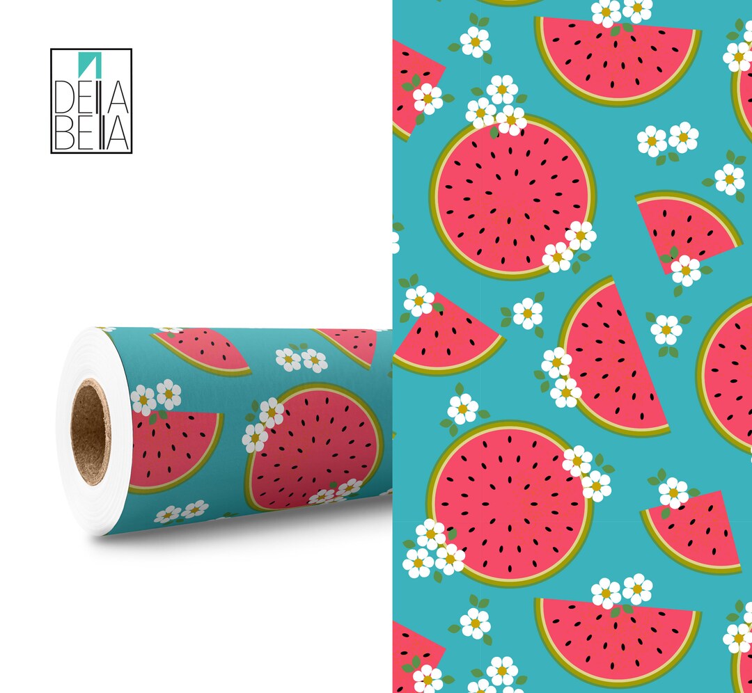 Vinyl Wrap Sticky Back Plastic Vintage Retro Furniture Kitchen Fridge ...