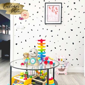 Dalmatian Wall Stickers 320x Dots Polka Dot Wall Decals Hand Drawn ...