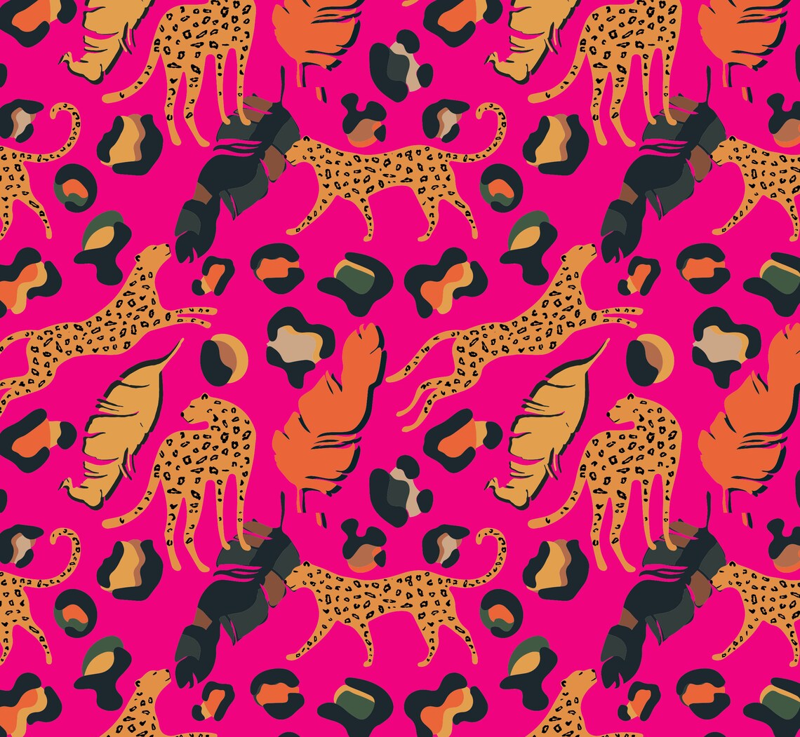 Leopard Vinyl Wrap For Furniture Self Adhesive Film Decal | Etsy