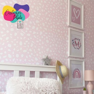 Dalmatian Wall Stickers 320x White Spots Dots Wall Decals Hand Drawn ...