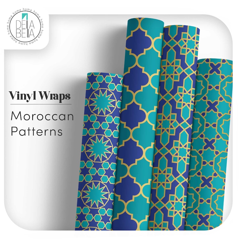 Moroccan Vinyl Wrap - Etsy UK